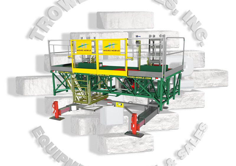 Hydro Mobile Mast Climber M Series 14′ Base Unit Work Platform Scaffold ...