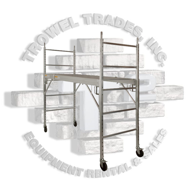 Aluminum Scaffold Baker-Style Complete All Aluminum Set - Trowel Trades Inc
