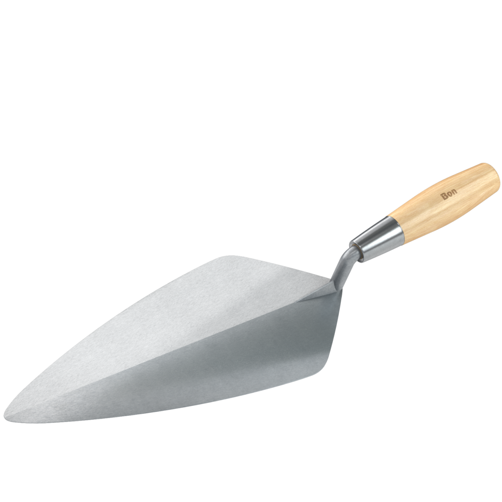 Bon 72-582 Brick Trowel Forged 13-inch Narrow London Wood Handle ...